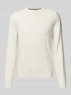 HUGO BOSS Strickpullover aus Schurwolle Modell Botto