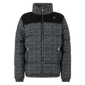 Philipp Plein Jacke Monogram - - Jackets - Herren - Schwarzk - S