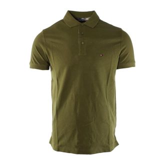 Tommy Hilfiger Homme, Tops, Vert, Taille: S Polo Coupe Standard