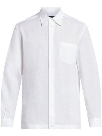 Dolce & Gabbana chemise en lin - Blanc