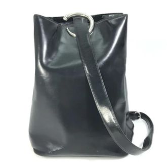 Cartier Pre-owned Leder Schultertasche - - Pre-owned - Damen - Schwarzk - ONE SIZE