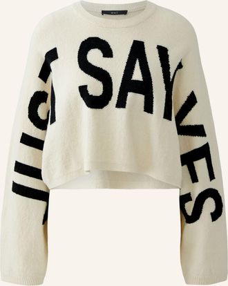 Oui Pullover beige