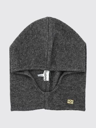 Ganni Schal GANNI Damen Farbe Grau