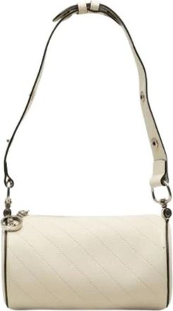Gucci Sac bandouli&egrave;re vintage Pre-owned - Femme - Pre-owned - Blanc - Taille: ONE Size