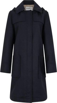Iceberg Jackett aus Diagonal-Tuch - - Coats - Damen - Blau - 2XS