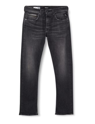 Replay Herren Grover Bio Cotton Clouds Jeans, Grau (097 Dark Grey), 29W / 34L