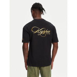 Kappa T-Shirt Norda 361Q6XW Schwarz Regular Fit