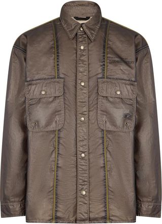 Diesel Homme, Vestes, Brun, Taille: 2XL Manteaux