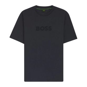 HUGO BOSS T-shirt Logo TS Terrace - Homme - Tops - Bleu - Taille: XS