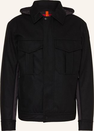 Parajumpers Parajumpers Overjacket Hina Mit Abnehmbarer Kapuze schwarz