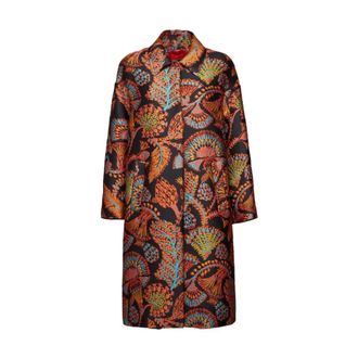 La DoubleJ Opulenter Swing-Cut Mantel - - Coats - Damen - Mehrfarbig - M
