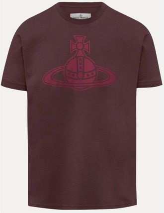 Vivienne Westwood Femme, Tops, Brun, Taille: 40 FR Paris Orb Classic T-shirt