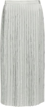 Maison Margiela Femme, Jupes, Gris, Taille: 38 FR Midi Skirt