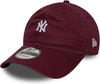 New Era Casquette avec mini logo 9Twenty NY Yankees - Rouge fonc&eacute; - Taille unique