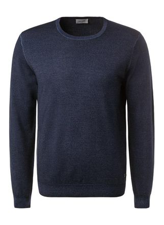 Pierre Cardin Herren Pullover blau Merinowolle