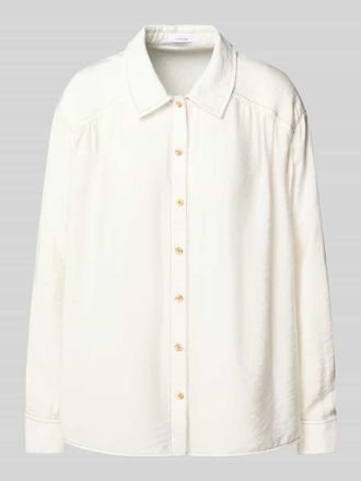 OPUS Regular Fit Hemdbluse mit durchgehender Knopfleiste Modell Famiga