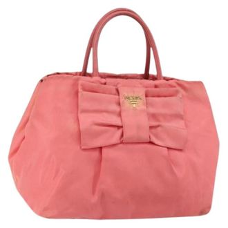 Prada Sac &agrave; main vintage Pre-owned - Femme - Pre-owned - Rose - Taille: ONE Size
