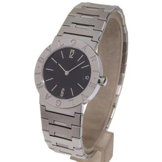 Bulgari Montre quartz Pre-owned Bb30Ssd en acier inoxydable - Femme - Pre-owned - Gris - Taille: ONE Size