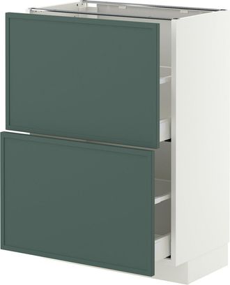 IKEA METOD / MAXIMERA Unterschrank mit 2 Schubladen