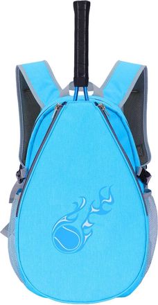 Generico Tennistasche f&uuml;r Kinder, Tennisschl&auml;ger-Rucksack mit verstellbaren Riemen, gro&szlig;e Aufbewahrungstasche von Pickleball, mehrere Taschen f&uuml;r Badmintonausr