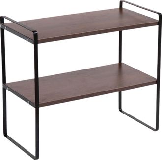 Generic Schreibtisch B&uuml;cher,2-Etagen Moderner Erh&ouml;her,2-Stufiger Schreibtisch-Organizer - F&uuml;r Home Office Wohnzimmer K&uuml;che Badezimmer Deko
