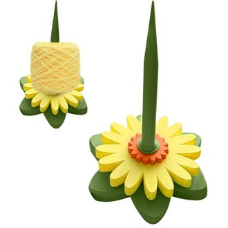 Generic Garnkn&auml;uelhalter - Garnhalter zum H&auml;keln und Stricken | 3D-Gedruckter Spulenst&auml;nder verhindert Verheddern, N&auml;hen, Kunsthandwerk, Erwachsene, Anf&auml;nger,