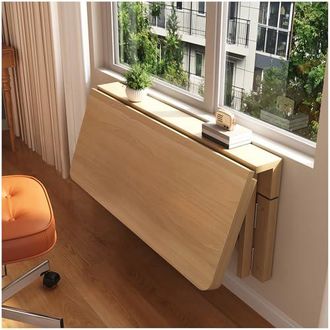 Generic Table de Cuisine, Table Murale Rabattable, Petite Table Pliante ...