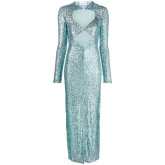 Nervi Maxi Kleider - - Dresses - Damen - Blau - XS