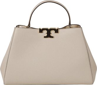 Tory Burch Femme, Sacs, Beige, Taille: ONE Size Eleanor Satchel Bag