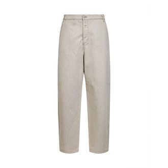 Jacquemus Paysan de-N&icirc;mes Denim Hose - - Trousers - Herren - Beige - W30