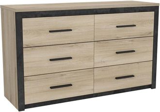 Demeyere Commode Kansas 6 tiroirs