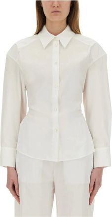 Moschino Femme, Blouses et Chemises, Blanc, Taille: 40 FR Camicia