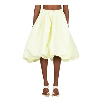 Sportmax Balloon Skirt - - Skirts - Damen - Gelb - XS