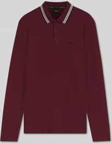 HUGO BOSS Regular Fit Poloshirt aus reiner Baumwolle Modell Plisy