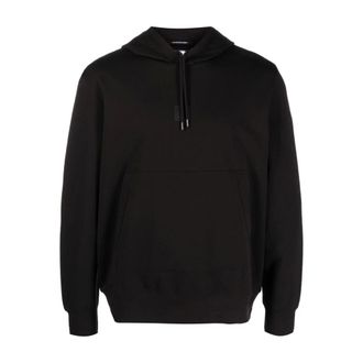 C.P. Company C.p. Company, Homme, Sweatshirts et sweats &agrave; capuche, Noir, Taille: 2XL Sweat l&eacute;ger &agrave; capuche avec badge logo