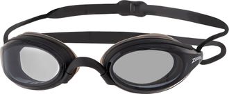 Zoggs Fusion Air Schwimmbrille Erwachsene, Herren und Damen - Komfort-Air-Dichtung, Antibeschlag, UV-Schutz, Weites Sichtfeld, Nasensteg Austauschbar, Rauch
