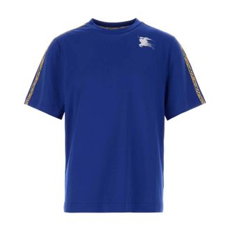 Burberry Homme, Tops, Bleu, Taille: L T-shirt en polyester