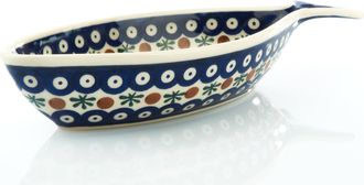 Generic Keramik K&uuml;nstlerische Dahlie Boleslawiec Keramikschale Fisch | 2