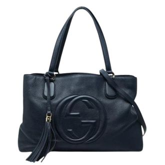 Gucci Pre-owned Vintage Tote Bag - - Pre-owned - Damen - Blau - ONE SIZE