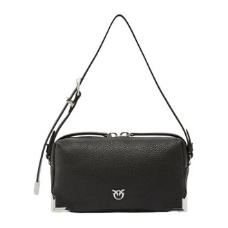 Pinko Pinko, Femme, Sacs, Noir, Taille: ONE Size Bauletto Trittico Mini Bottalato Grande