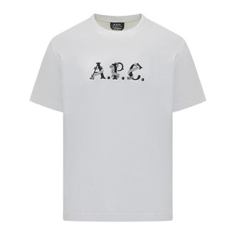 A.P.C. Hugo T-Shirt - - Tops - Herren - Wei&szlig; - S