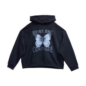 Versace Jeans Couture Homme, Sweatshirts et sweats &agrave; capuche, Noir, Taille: M Cabinet De Curiosit&eacute; Loose-Fit Sweat &agrave; capuche