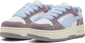 Puma Rebound Femme MEMOIRES PS Sneaker, White-Haute Tropic-Plum Jam, 31.5 EU