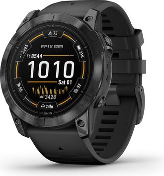 Garmin EPIX PRO 51mm - GPS-Multisport-Smartwatch mit brillantem 1,4 AMOLED-Display und Touch-/Tastenbedienung. TOPO-Karten, 60 Sport-Apps, GarminMusic, Garmi