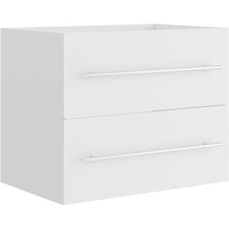 vidaXL Waschbeckenunterschrank Wei&szlig; 60x38,5x48 cm Holzwerkstoff - Vidaxl