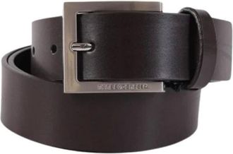 Karl Lagerfeld Homme, Accessoires, Brun, Taille: 110 CM Leather Belt