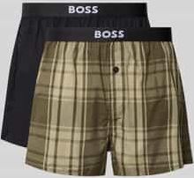 HUGO BOSS Pant & Trunk aus reiner Baumwolle im 2er-Pack