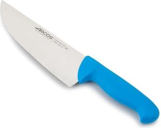 Arcos Fleischermesser aus Nitrum Edelstahl - Professionelles Küchenmesser zum Schneiden von Fleisch, Fisch und Gemüse - Ergonomischer Griff aus Polyoxymethy