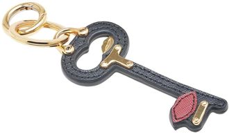 Prada Schl&uuml;ssel- & Taschenanh&auml;nger - Saffiano Lip Key Chain - Gr. unisize - in Schwarz - f&uuml;r Damen