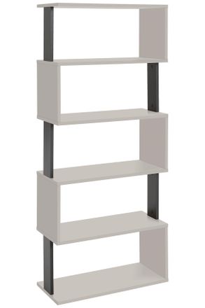 Xora Regal, Anthrazit, Kaschmir, Holzwerkstoff, 70x161x30 cm, Wohnzimmer, Regale, B&uuml;cherregale
